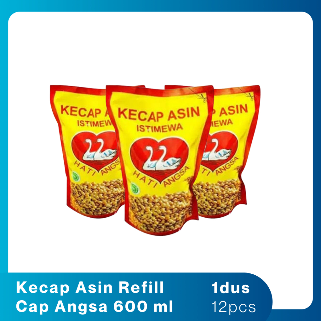 Soy sauce reffil goose stamp 600 grams, box | Shopee Malaysia