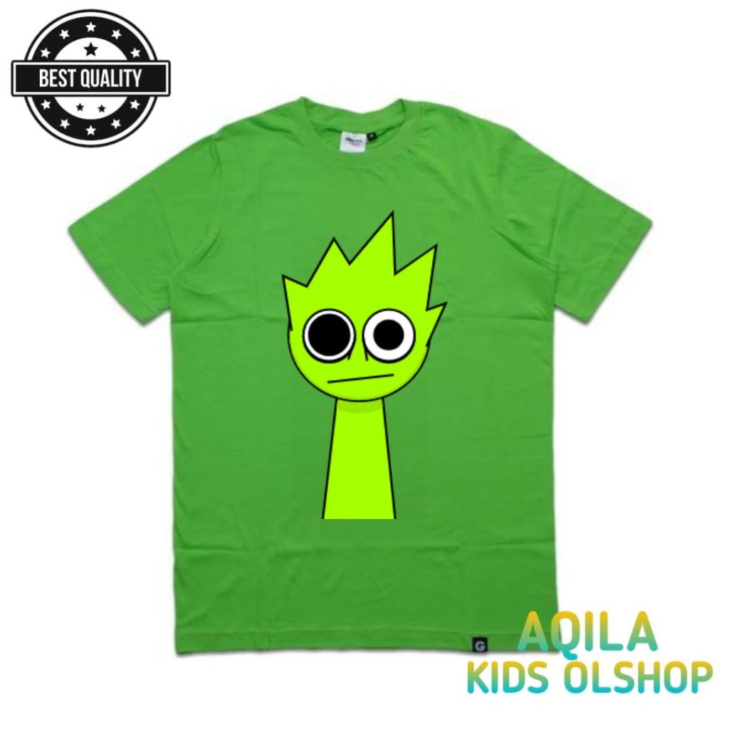 Children's CLOTHING SPRUNKI LIME OWAKCX | Shopee Malaysia