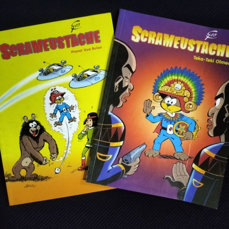Original Book / Picture Stories / Scrameustalche Cergam Comic | Shopee ...