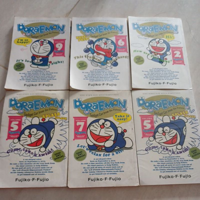 Doraemon BILINGUAL COMIC DWI LANGUAGE EDITION | Shopee Malaysia