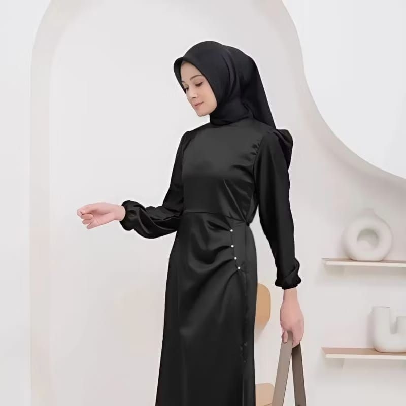 What's MORE VIRAL!!! Elora Premium Silk Satin Dress Women's Fashion ...