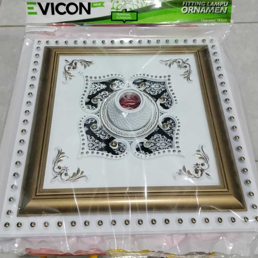Decorative CEILING GYPSUM FITTING 30 CM ORNAMENT PLAFON GYPSUM PVC/GRC ...