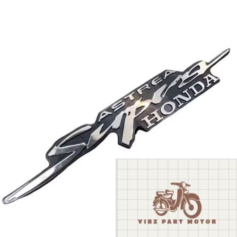 Honda Supra Logo Emblem Acrylic Plastic Embossed Old Supra X Supra Fit ...