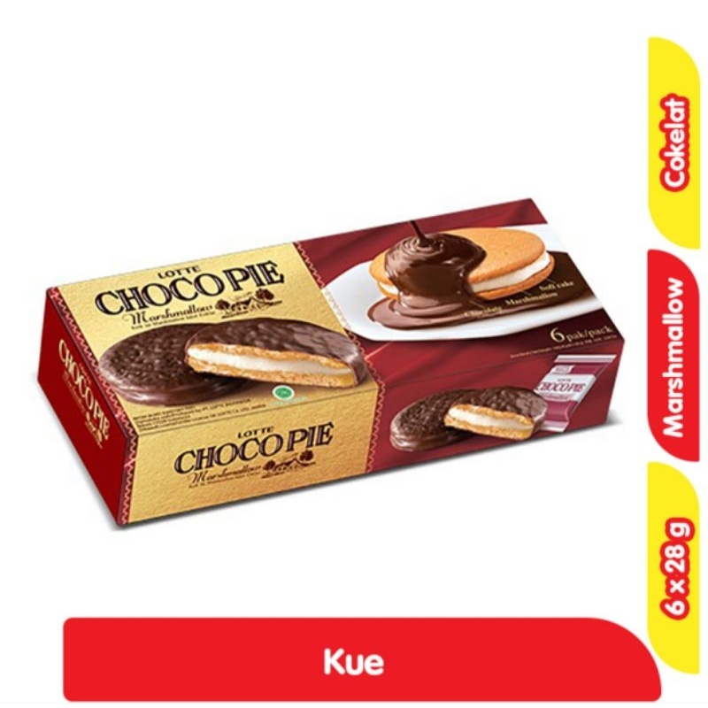 Lotte CHOCOPIE BOX 6P | Shopee Malaysia