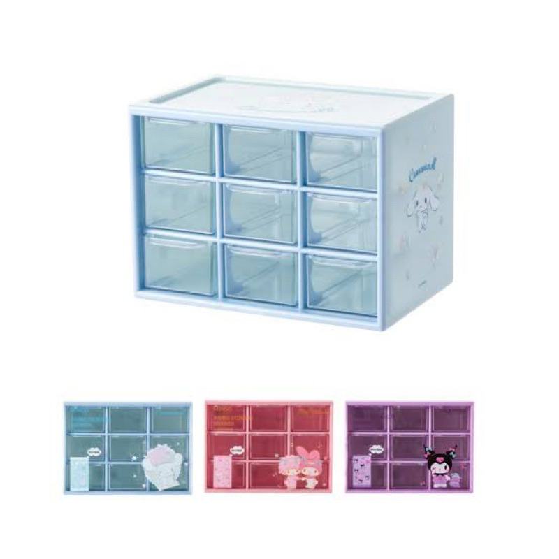 Miniso Sanrio Storage Cabinet 9 Grids / Beaded jewelry rack cupboard ...