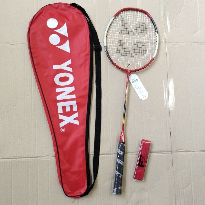 Compound badminton racket 1 racket 1 grip 1 racket bag with PBSI logo ...