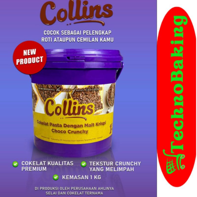 Collins CRUNCHY 1KG KRISPI CHOCOLATE JAM | Shopee Malaysia