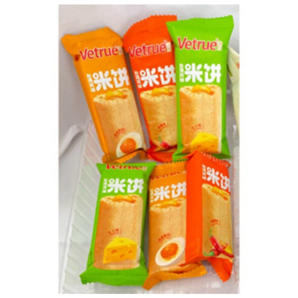 Vetrue Japanese Taiwan Rice Crispy Crackers Retail Rice Crackers ...