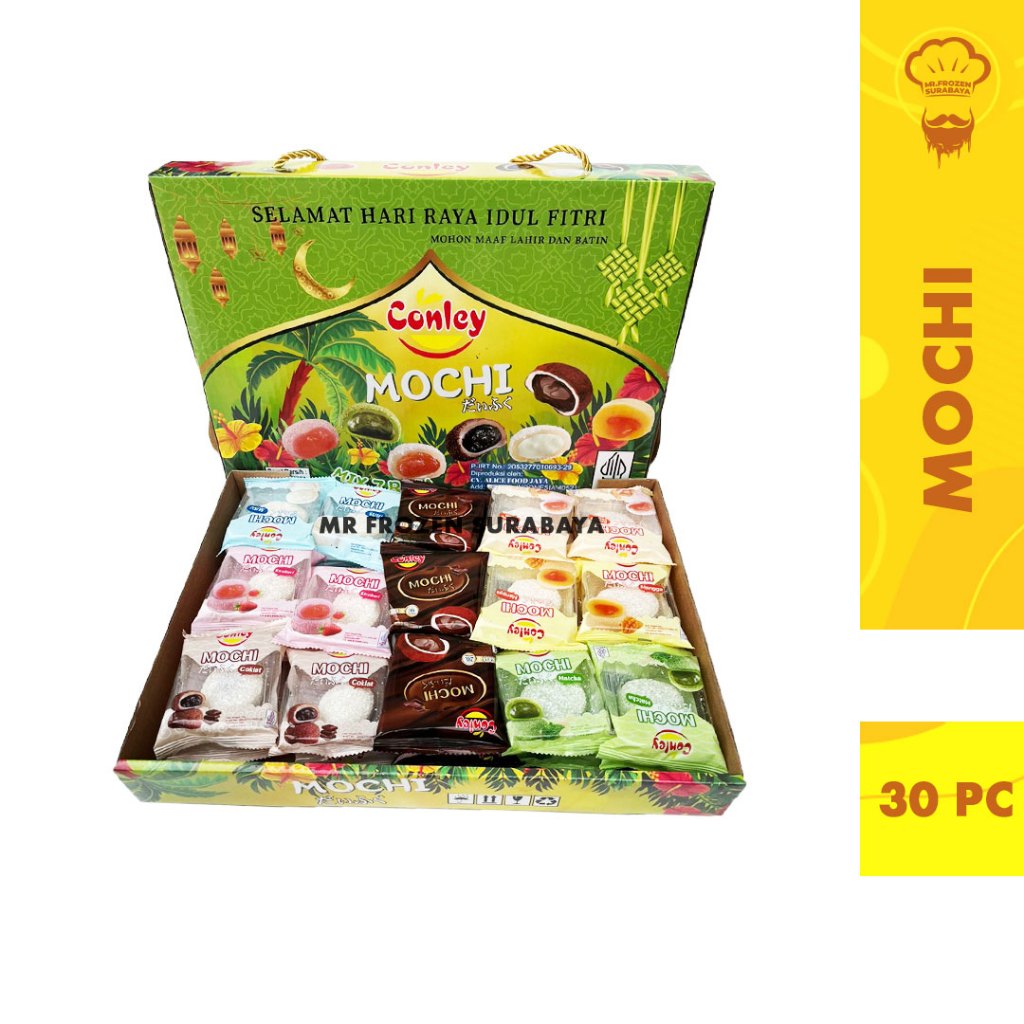 Hampers Eid Al-Fitr Mochi Conley Cake Contains 30 mixes | Shopee Malaysia