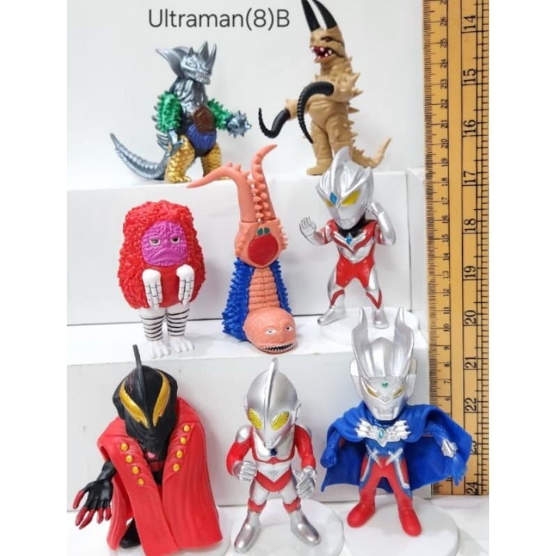 Action figure chibi ultraman heroes - ultra heroes ultraman chibi ...