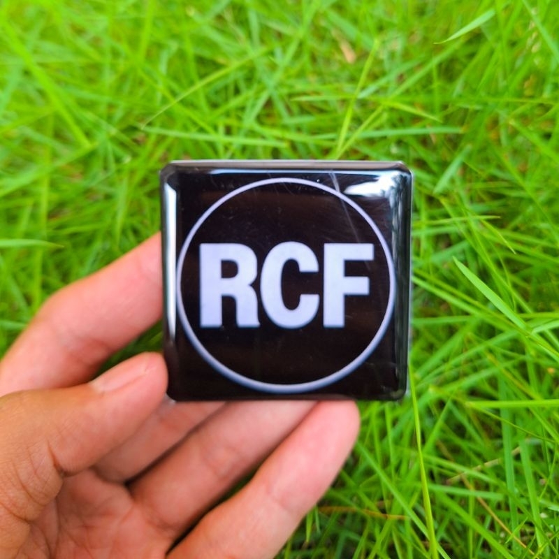 HITAM Square BLACK RCF LOGO | Square BLACK RCF EMBLEM | Shopee Malaysia