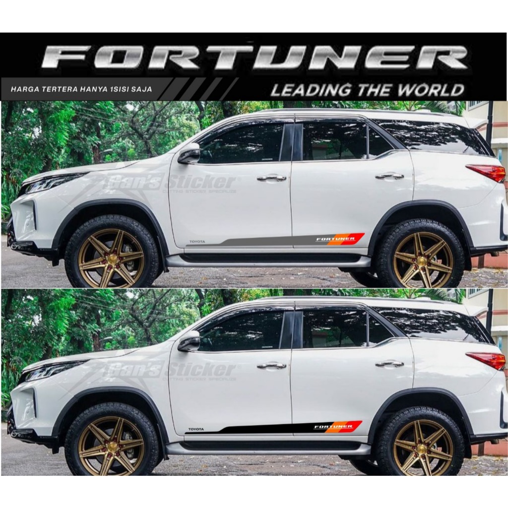 Toyota fortuner sticker Access toyota fortuner side door sticker ...