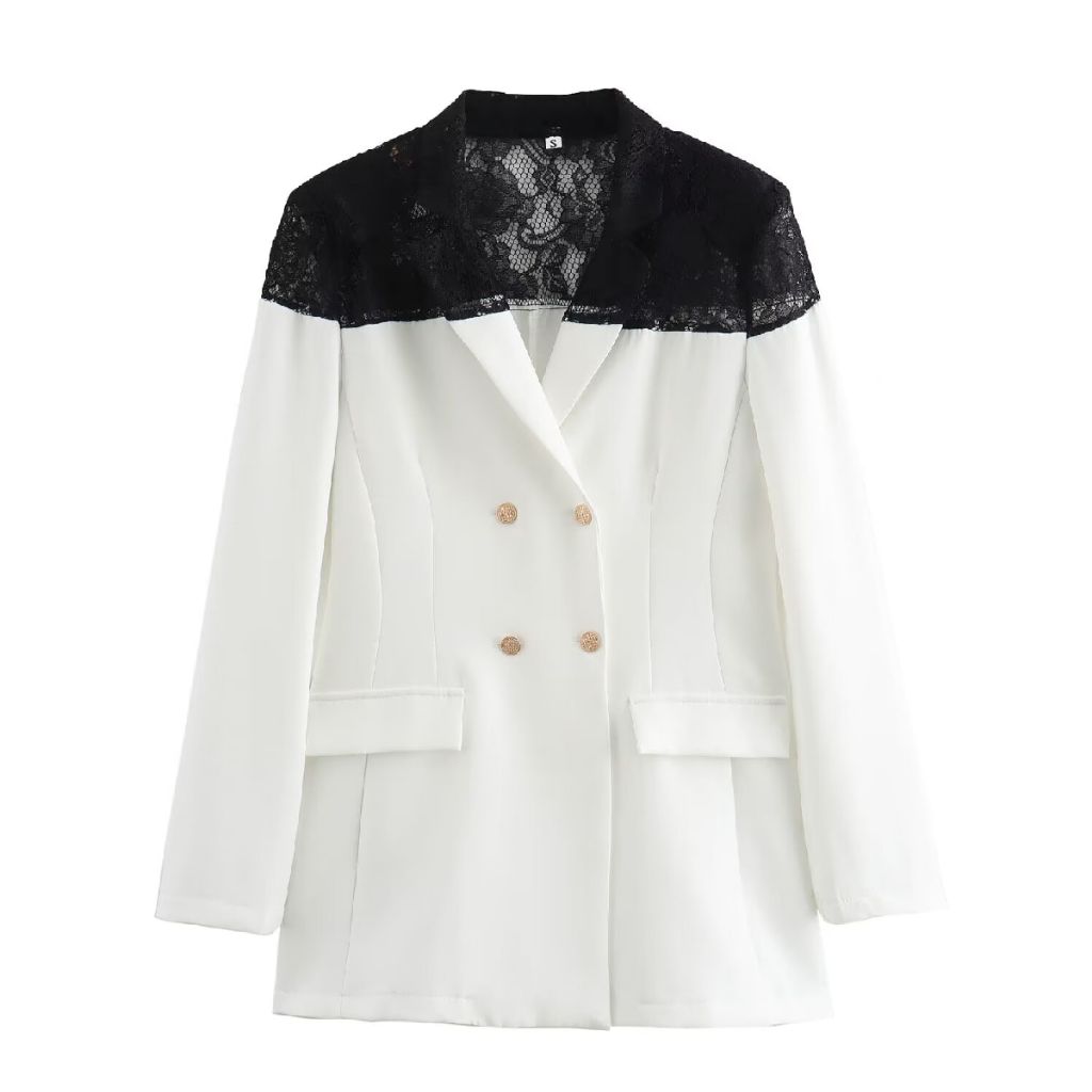 White Classy Blazer 76224 (TC) | Shopee Malaysia