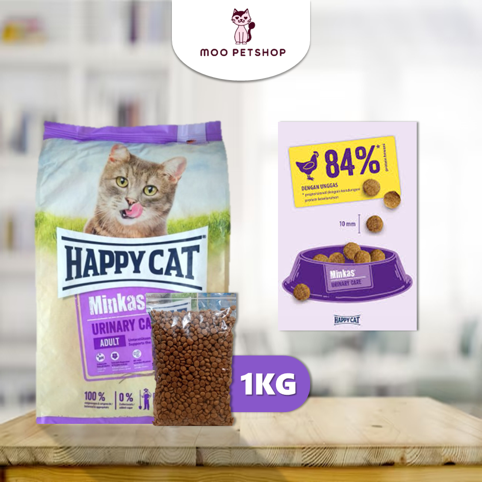 Happy Cat repack packaging Minkas urinary care 1kg | Happycat urinary ...