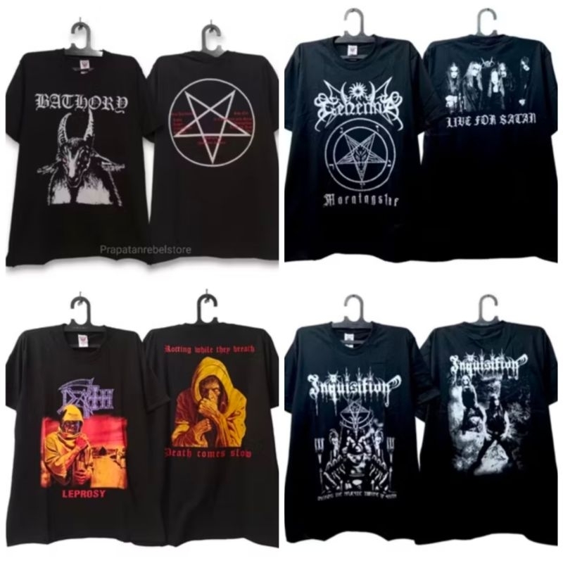 Kraanium T-shirt | Summoning | Bathory | Gehena | Inquisttion ...