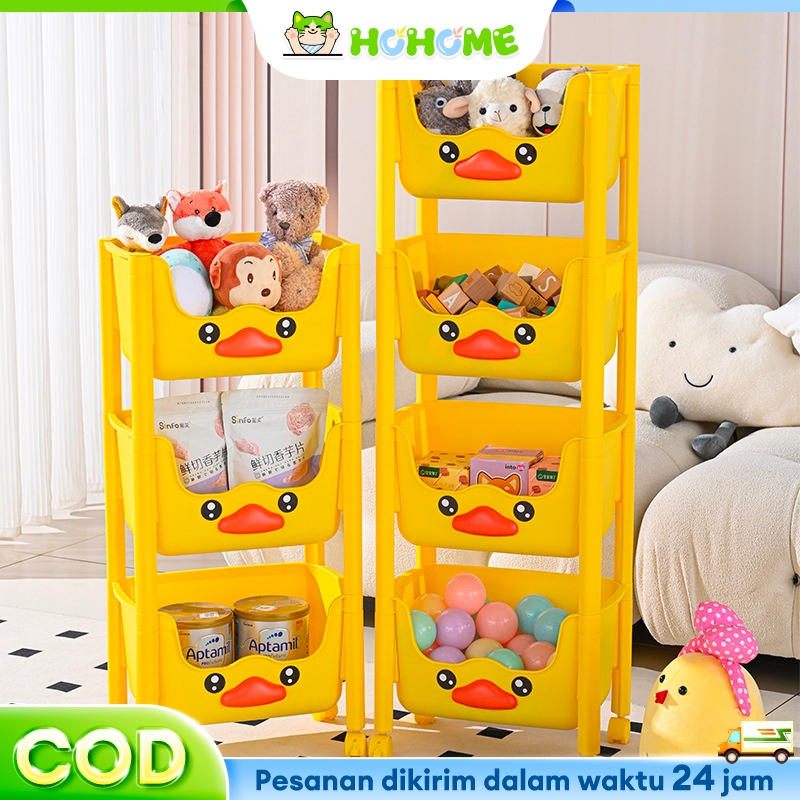 Hohome Duck stacking Rack 2/3/4/5 Tiers Open Duck Wheel Rack ...