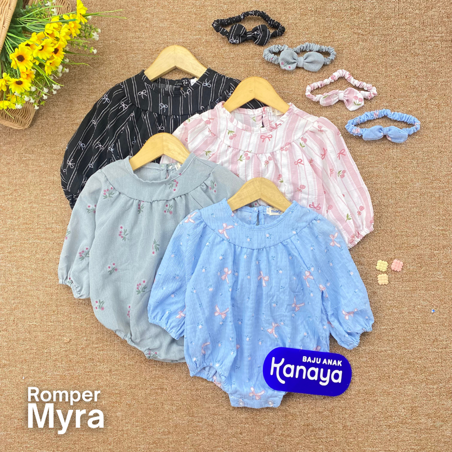 0-12 MONTHS MYRA BABY JUMPSUIT NEWBORN BABY GIRLS CLOTHES INCLUDE HEADBAND by MIAGI (SNI ...