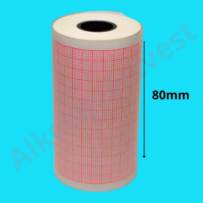 Ecg/ekg Paper Roll 80mm x 20m | Shopee Malaysia