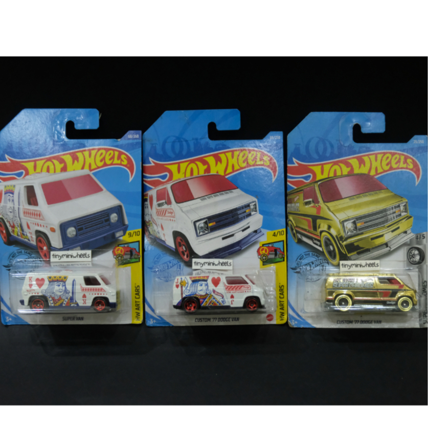 Hot Wheels Custom 77 Dodge Van Super Van | Shopee Malaysia