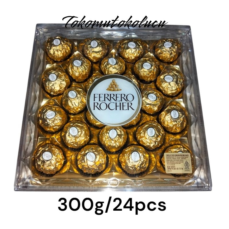 Ferrero rocher chocolate 300g (24pcs) | Shopee Malaysia