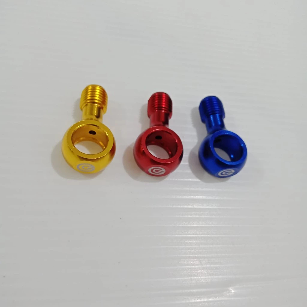 Jk Moto - BANJO STRAIGHT BANJO FULL CNC BRAKE HOSE BANJO IMPORT ...