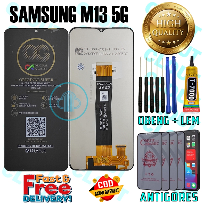 Samsung M13 5G TOUCHSCREEN LCD ORIGINAL TOUCHSCREEN ALL BRAND FULLSET ...