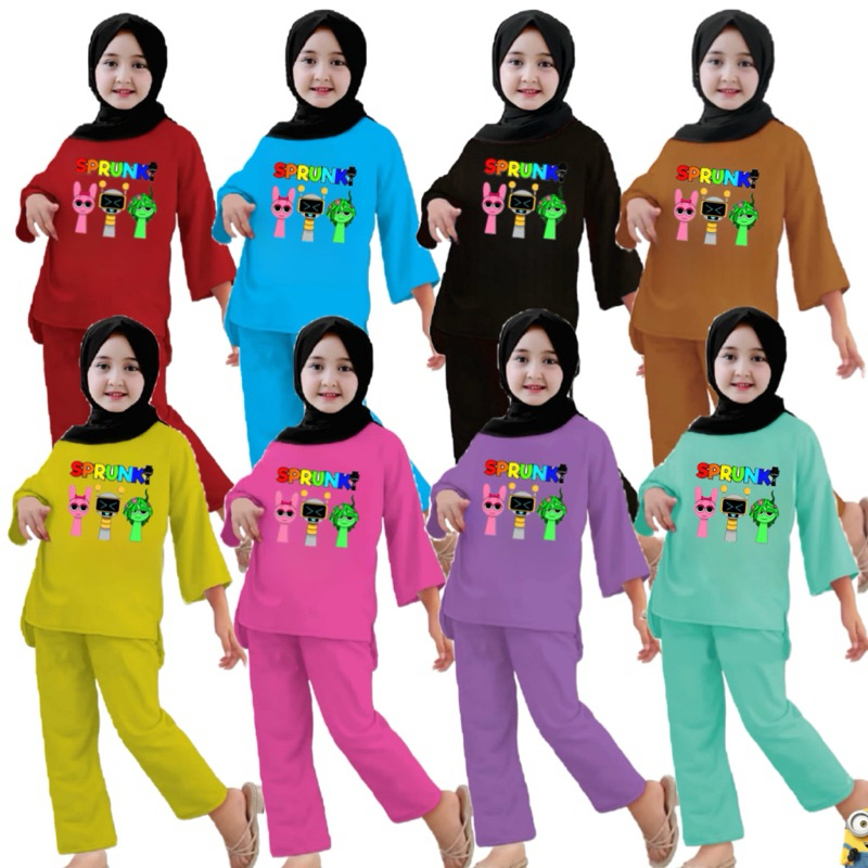 Sprunki CHILDREN'S SET / VIRAL SPRUNKI CHILDREN'S SET / GIRLS' SET ...