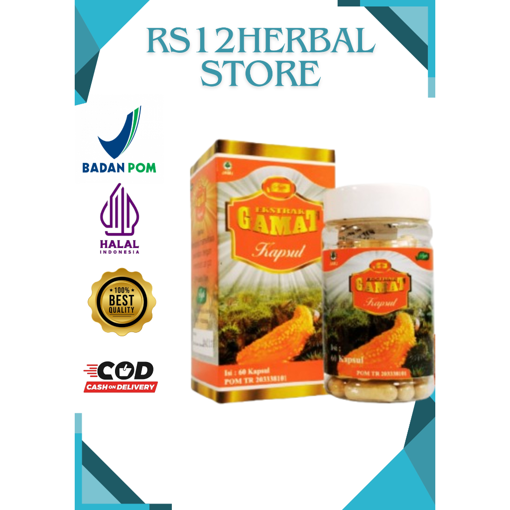 Gold Gamat Capsules Post-operative Wound Joint Medicine Syifa herbal ...
