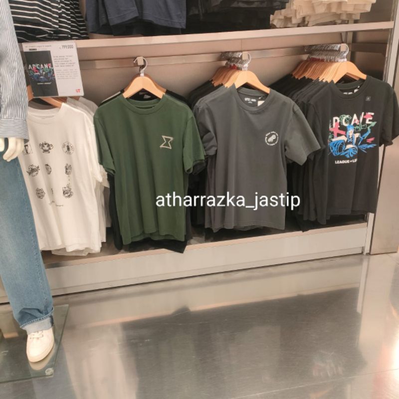 Uniqlo League of Legend (Arcane) Tshirt Jastip Entrustment service ...