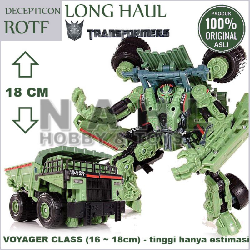 Robot Transformers ROTF Decepticon Long Haul Voyager Class - Original ...