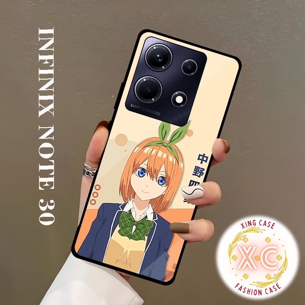 |An15| Xing CASE INFINIX NOTE 30 GLASS EFFECTS SHINE | Custom SOFTCASE ...