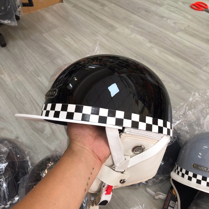 Imported Japanese retro napoli helmet | Shopee Malaysia