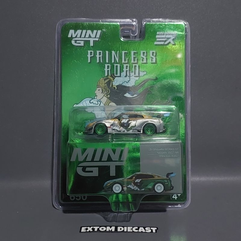Mini GT x Mizu Diecast Nissan Skyline R35 LBWK Barong Chase Car ...