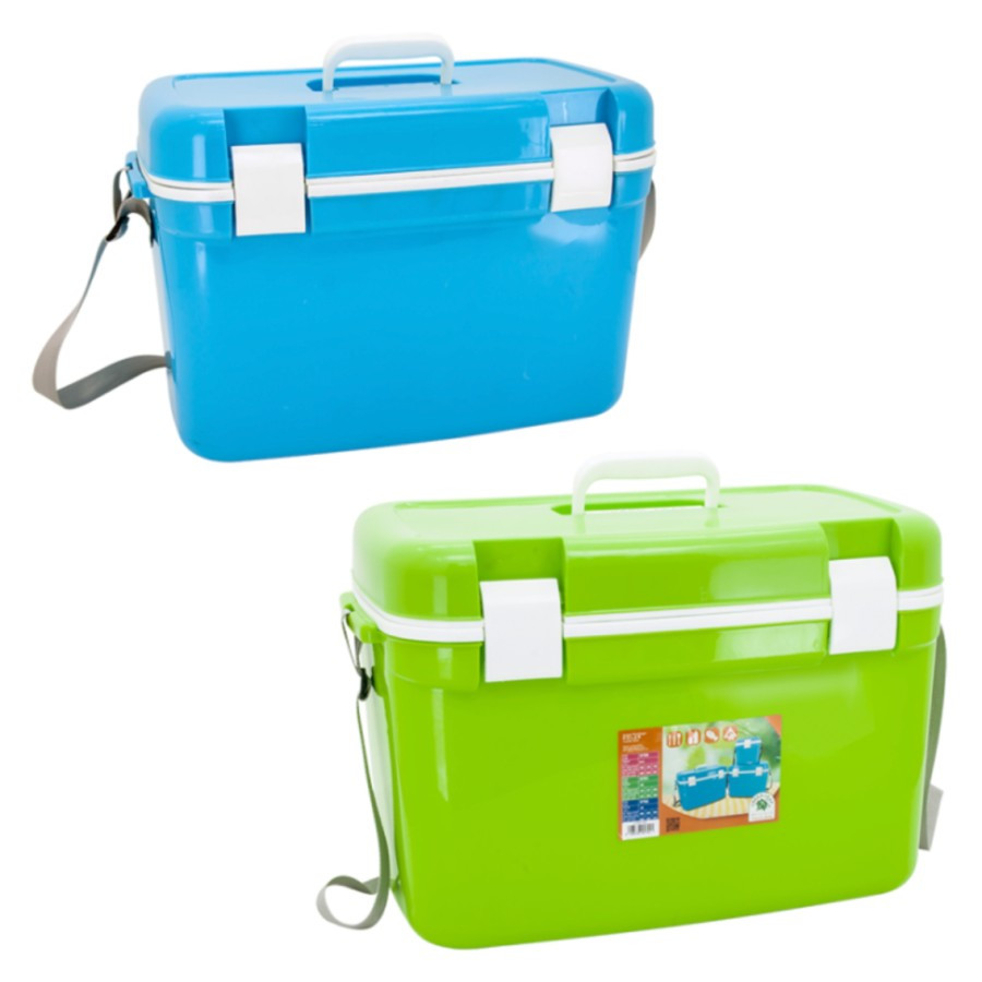 Cooler Box 30 Liter Green Leaf 5792 / Plastic Cooler Box / Ice Holder ...