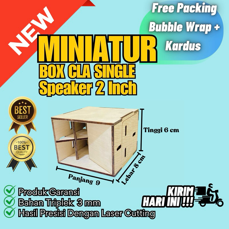 Turbo Sound Box / CLA Single Speaker Box 2 inch | Shopee Malaysia