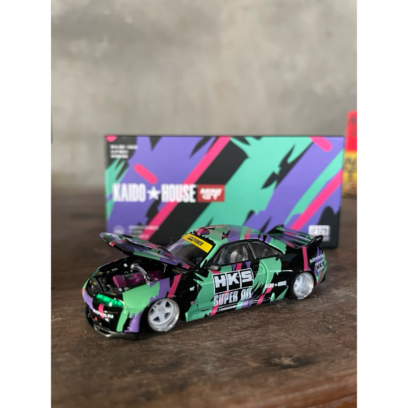 Mini GT x Kaido House KHMG129 Nissan Skyline GTR R33 HKS V1 | Shopee ...