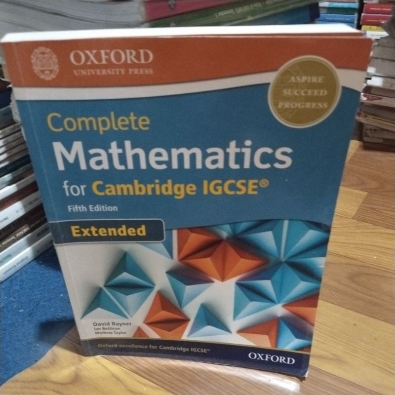 Complete Mathematics for Cambridge IGCSE Fifth Edition Extended OXFORD book | Shopee Malaysia