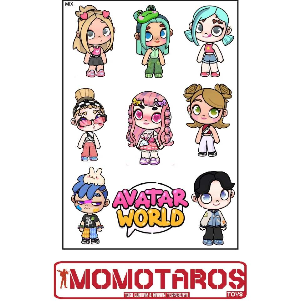 Avatar World Sticker 1 pc Waterproof Vinyl Sticker | Shopee Malaysia