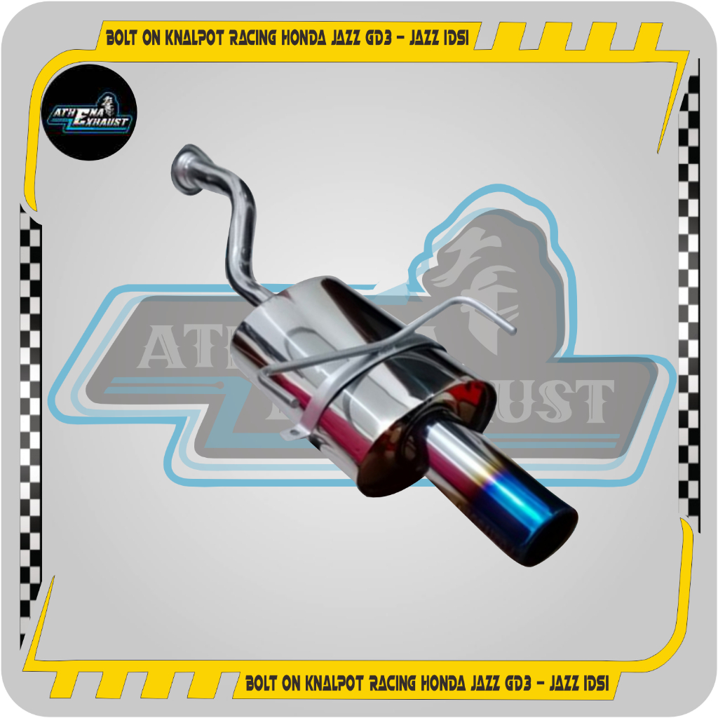 HONDA JAZZ GD3 RACING EXHAUST - JAZZ IDSI PNP BOLT ON | Shopee Malaysia