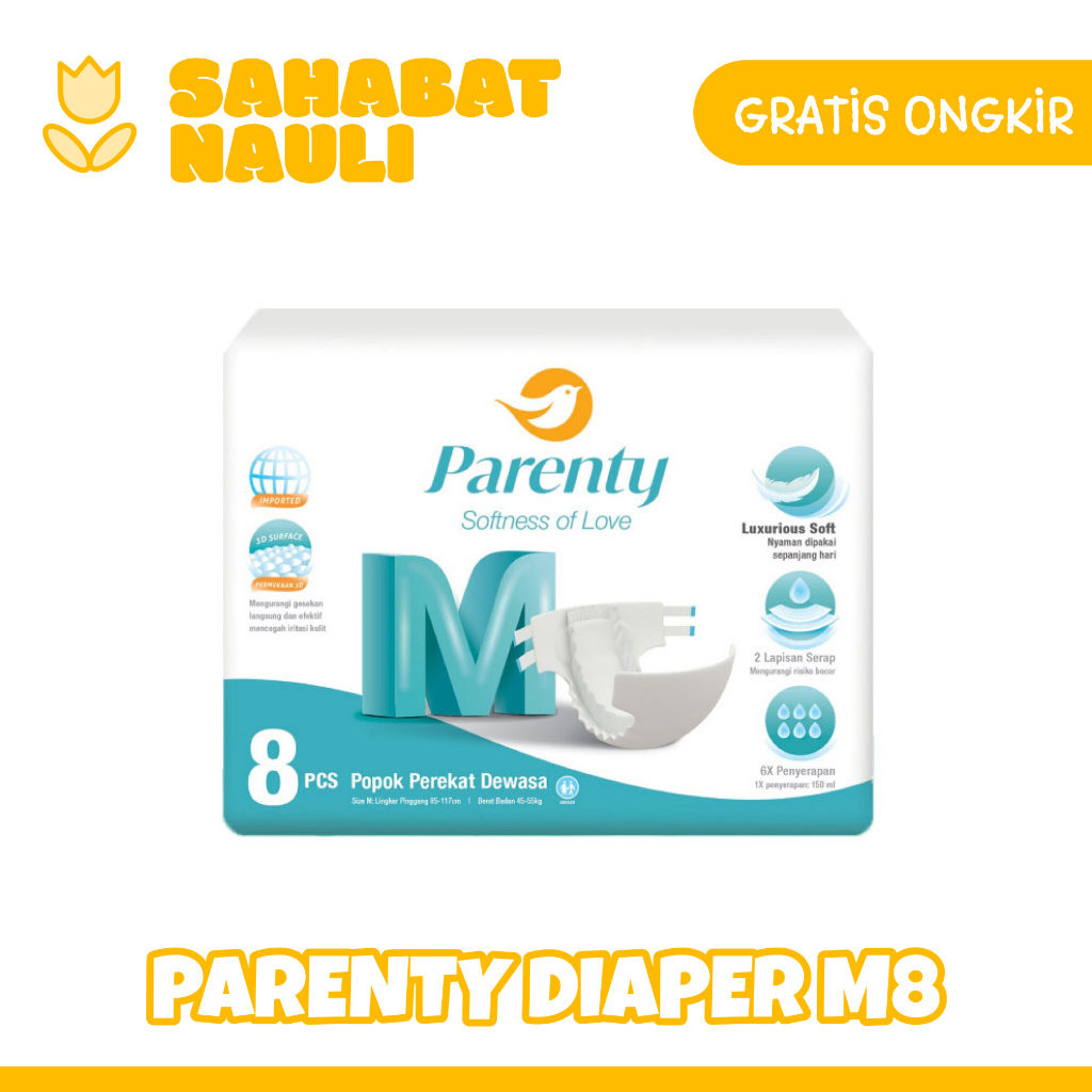 Parenty adult adhesive diapers M8 adult diapers for parents pampers ...