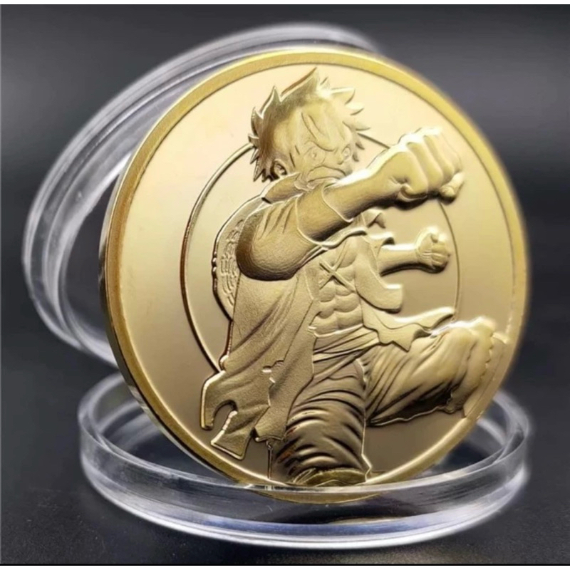 One Piece TCG Coin Luffy Zoro One Piece Coin | Shopee Malaysia