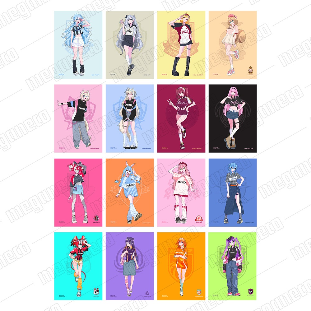 Meganeco Artprint/Poster A3 - Vtuber HOLOLIVE CHARACTER | Shopee Malaysia