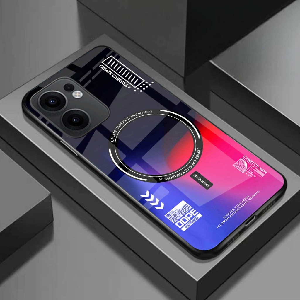 OPPO RENO 13F Glitter Glass Case - RENO 13F Case - RENO 13F HP Casing ...