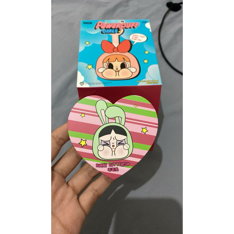 Pop mart ppg x crybaby powerpuff girls bunny buttercup | Shopee Malaysia