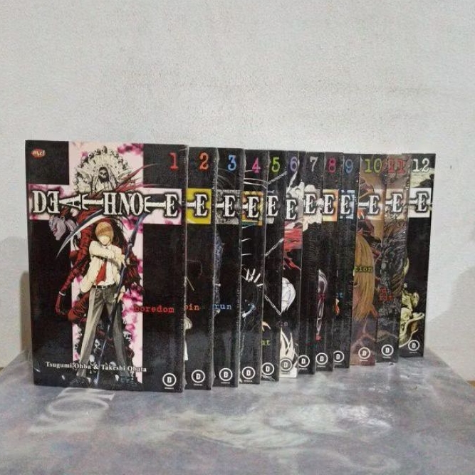 Original DEATH NOTE Comic Tsugumi Ohba & Takeshi Jauga Volume 1-12 ...