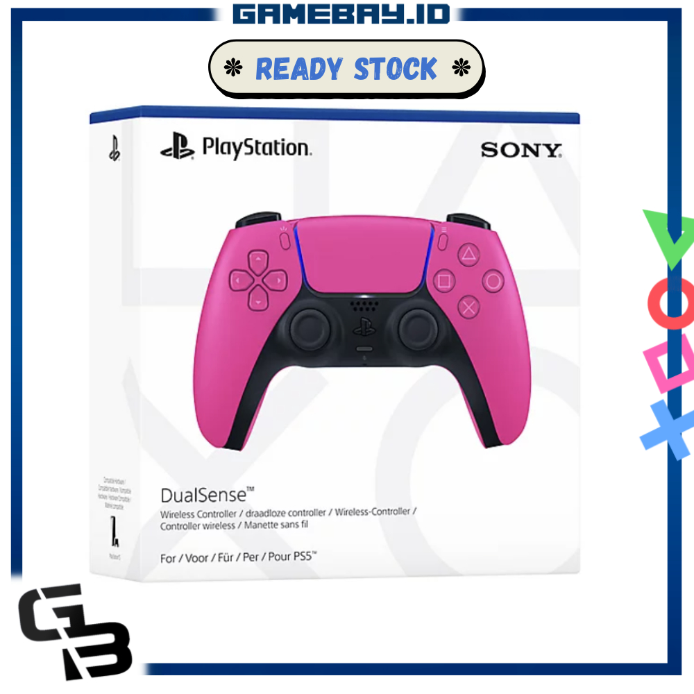 PS5 DualSense Wireless Controller - Nova Pink / Stick / Stik | Shopee ...
