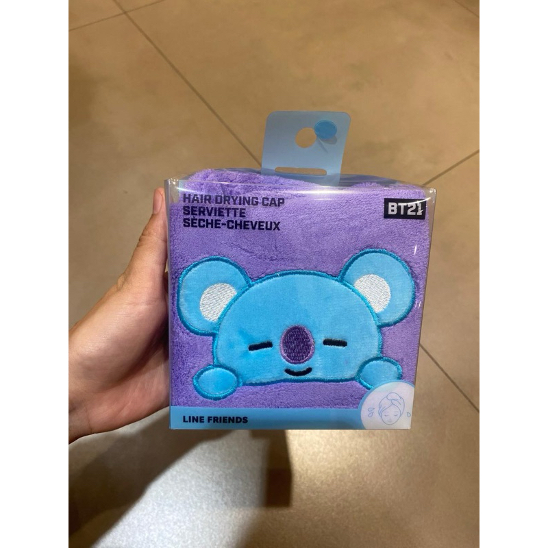 Miniso x BT21 - Hair Drying Cap (Koya) | Shopee Malaysia