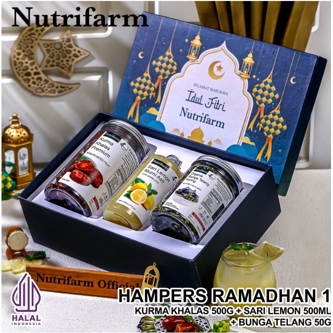 Nutrifarm HAMPERS RAMADHAN/ LEBARAN/ PARCEL EID UL FITRI, IED MUBARAK ...