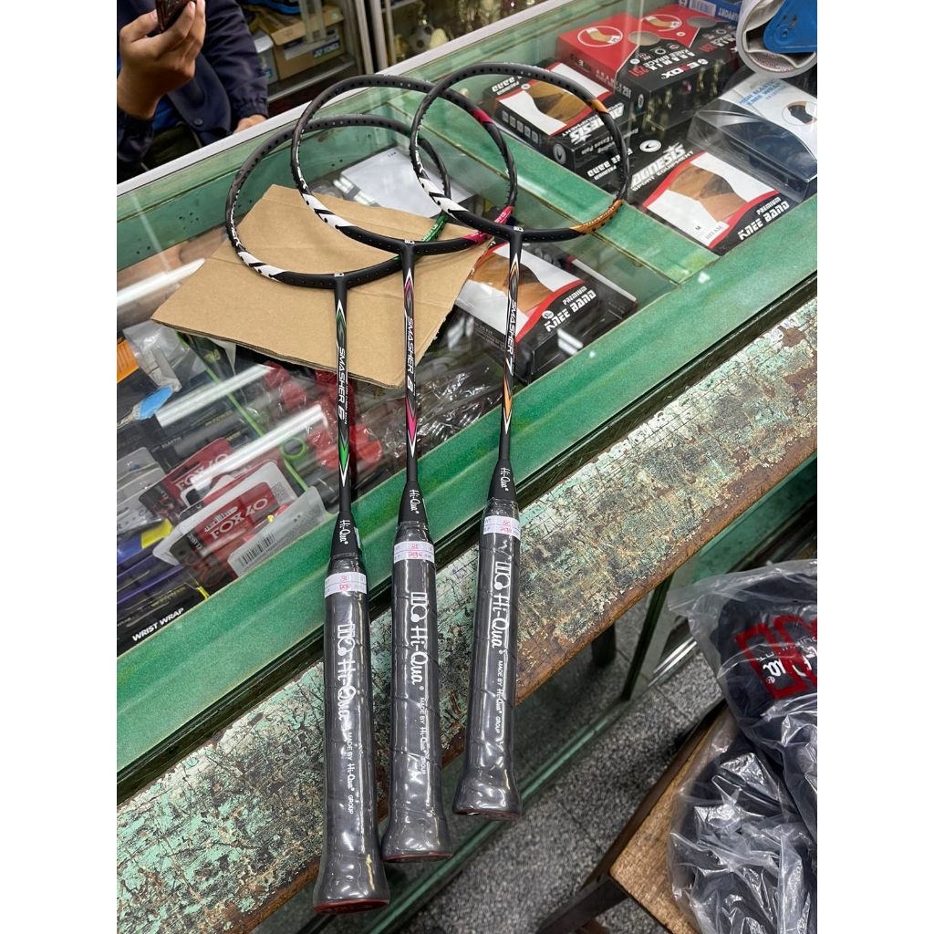 Hi-qua / HIQUA SMASHER Badminton Racket 6 / 7 / 8 ORIGINAL | Shopee ...
