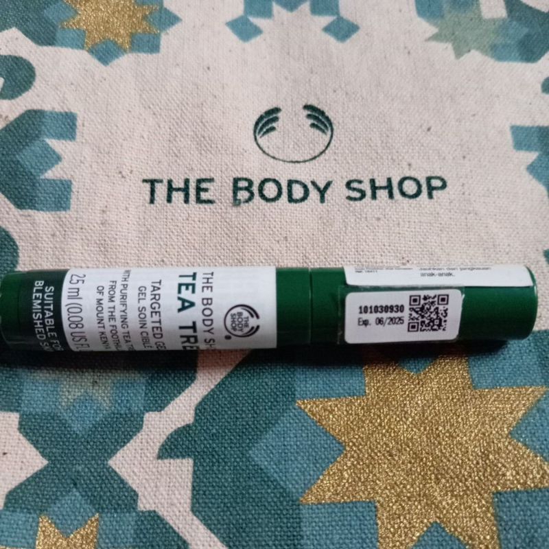 Tea tree targeted blemish gel the body shop | Shopee Malaysia